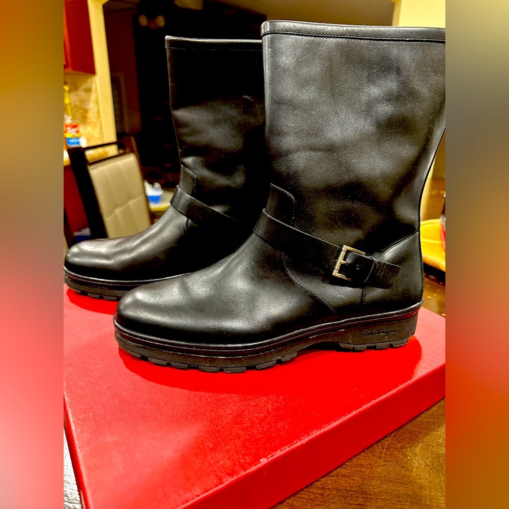 Ferragamo Saul Men’s Boots - Gem